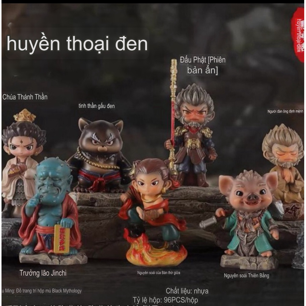 MÔ HÌNH BLACK MYTH WUKONG MINI FIGURE - 12CM. | Shopee Việt Nam