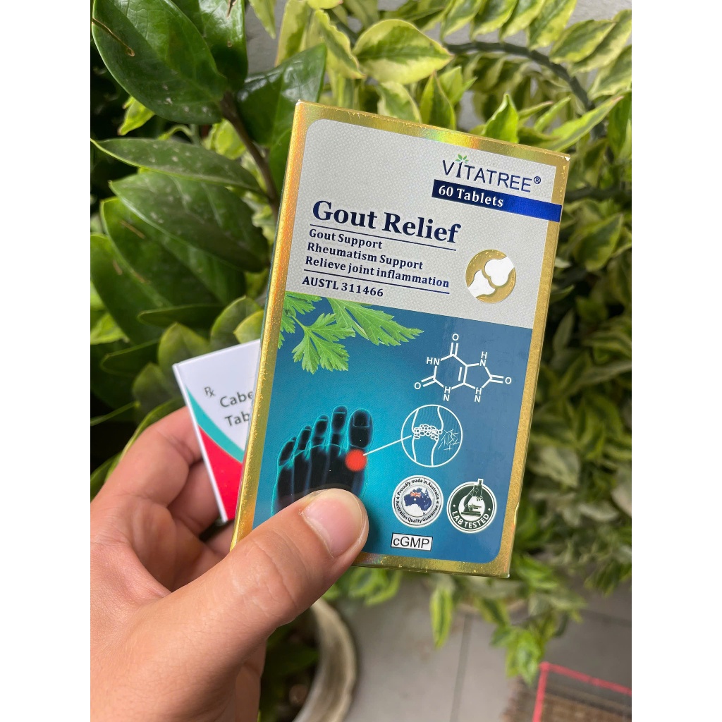 Caber ( 4 tab ) VITATREE GOUT HỖ TRỢ GIẢM PROLACTIN PCT SỨC MANH TĂNG ...