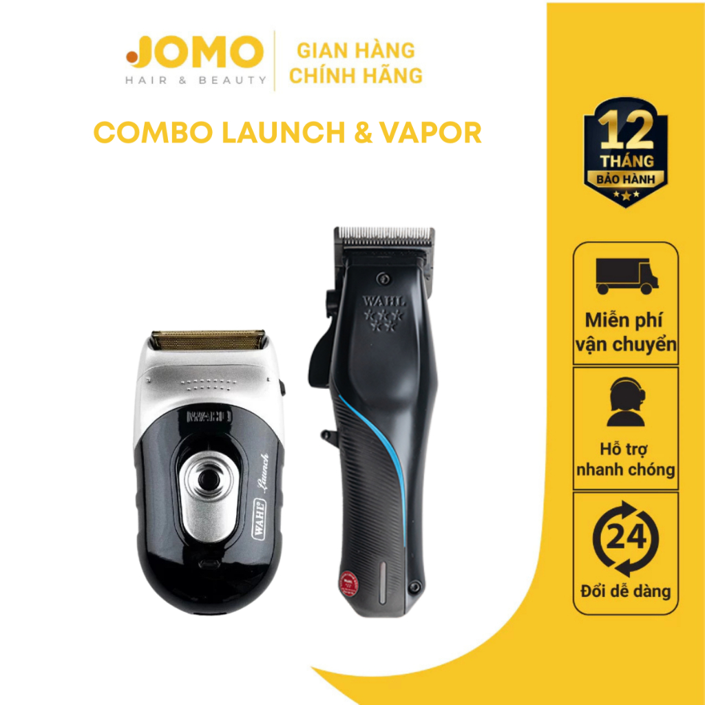 Combo tông đơ Vapor & Launch - Jomo Hair & Beauty Tân Bình | Shopee Việt Nam