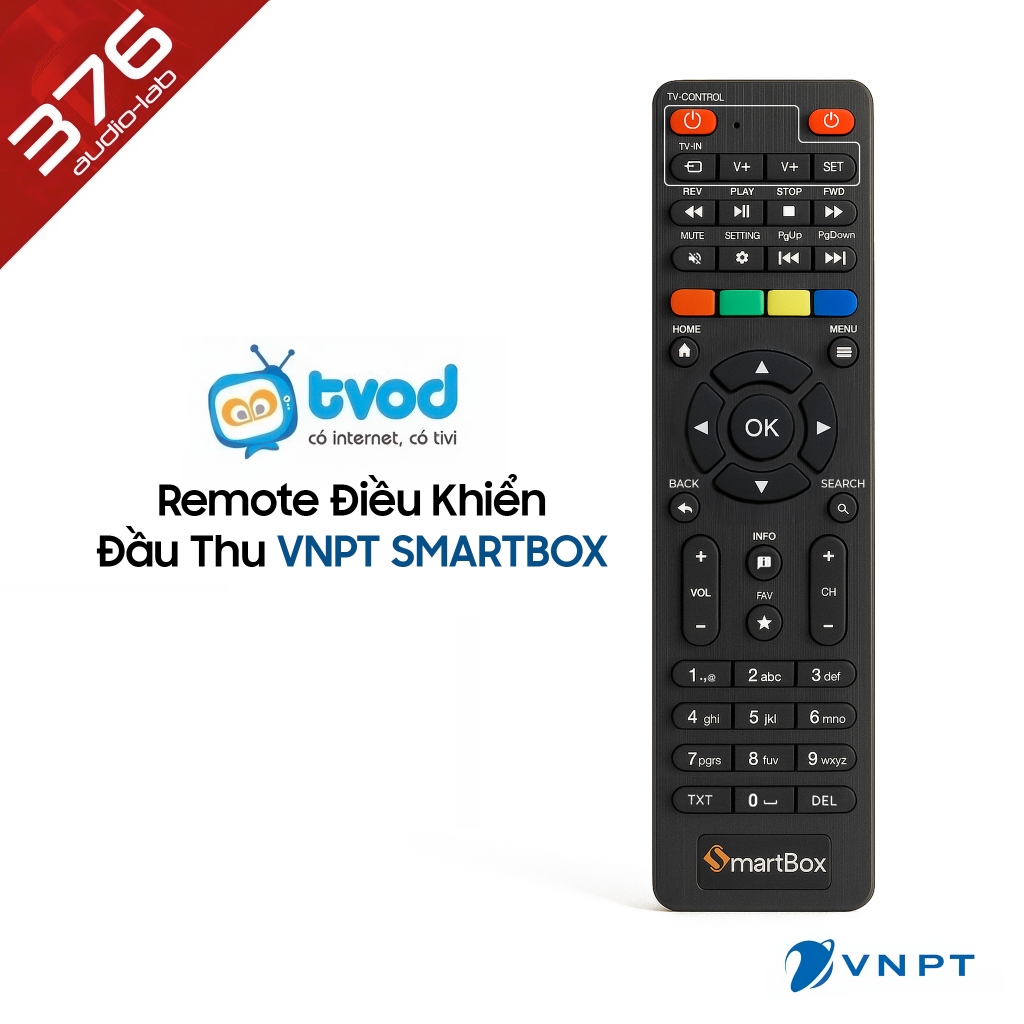 [LOẠI RẺ] Remote điều khiển đầu thu VNPT SMART BOX | Shopee Việt Nam