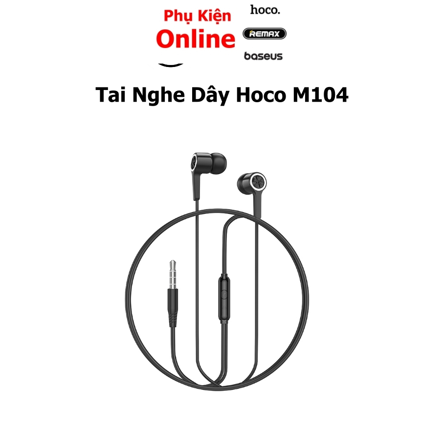 Tai nghe Hoco M104 3.5 có mic nhét tai tai nghe có dây giá rẻ - PK ...