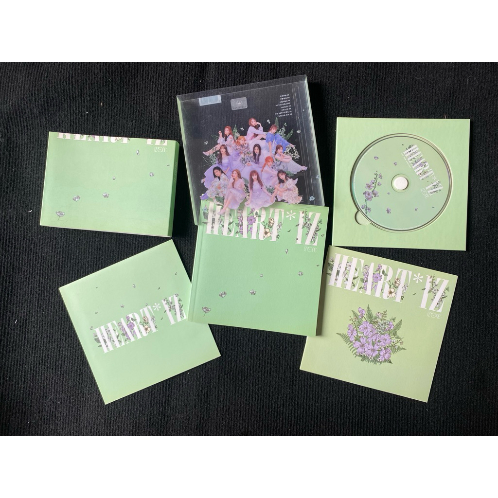 Izone mini album Heart Iz đã khui seal, không bao gồm photocard, đồ như hình | Shopee Việt Nam