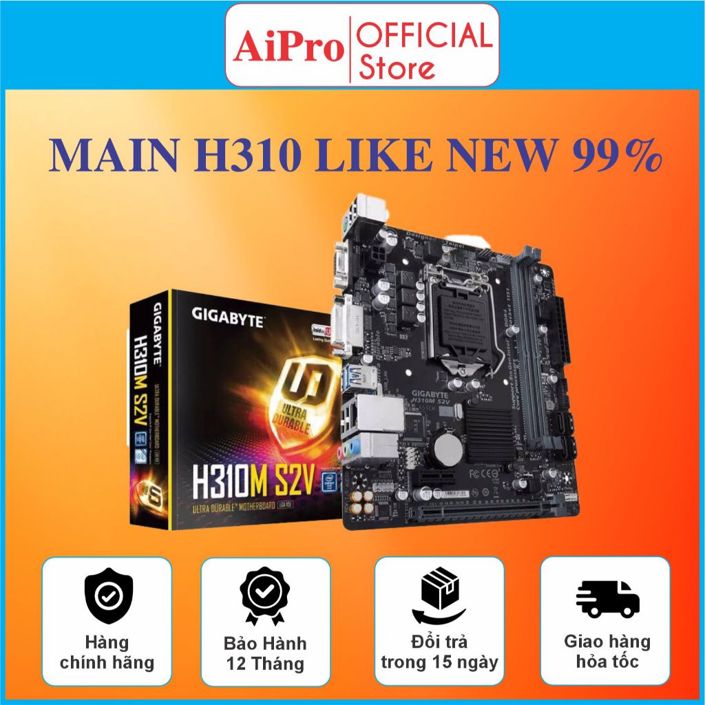 MAIN GYGABYTE/ASUS H310|H110|H81|H61 - LIKE NEW 99% - Bảo Hành 12 Tháng !!! | Shopee Việt Nam