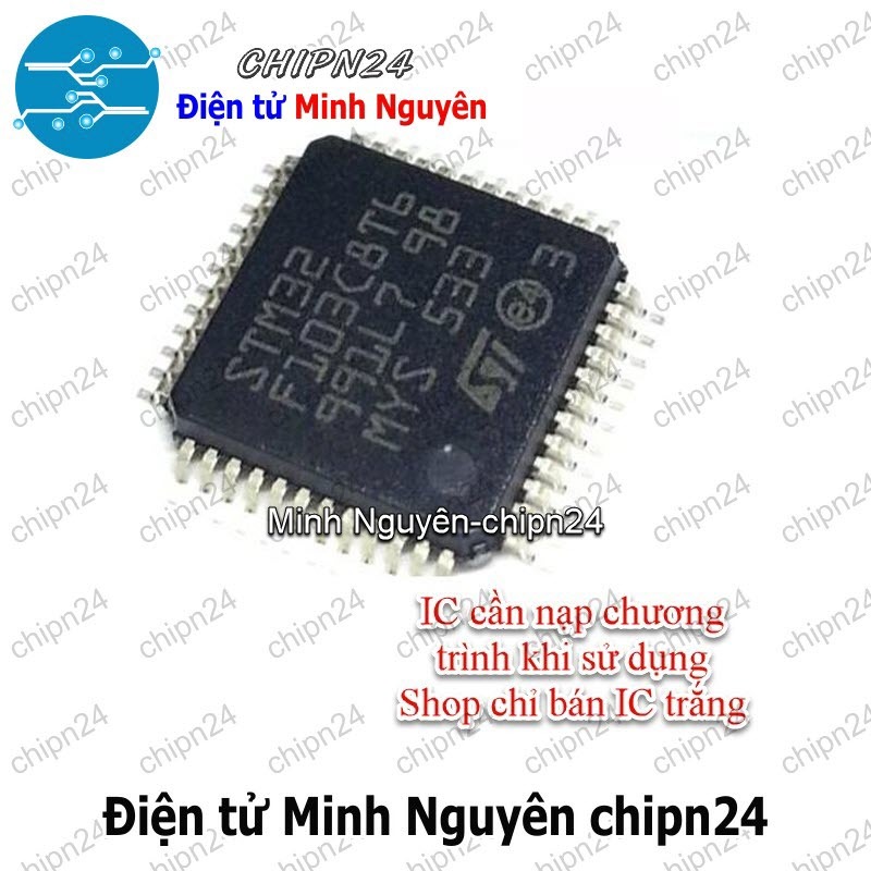 (SOP) IC Dán STM32F103C8T6 LQFP-48 (SMD) (STM32F 103C8T6) | Shopee Việt Nam