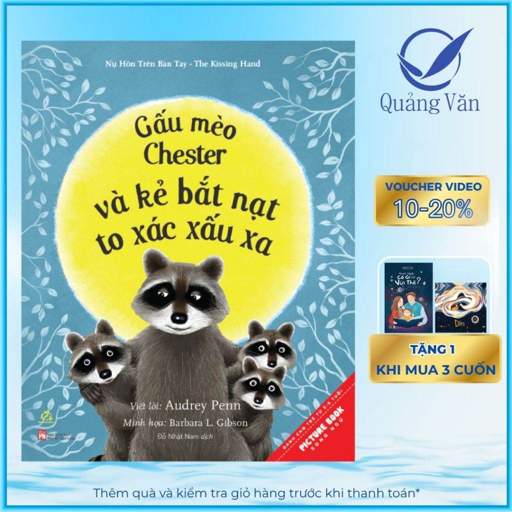Sách - Gấu Mèo Chester Và Kẻ Bắt Nạt To Xác Xấu Xa - Chester Raccoon ...