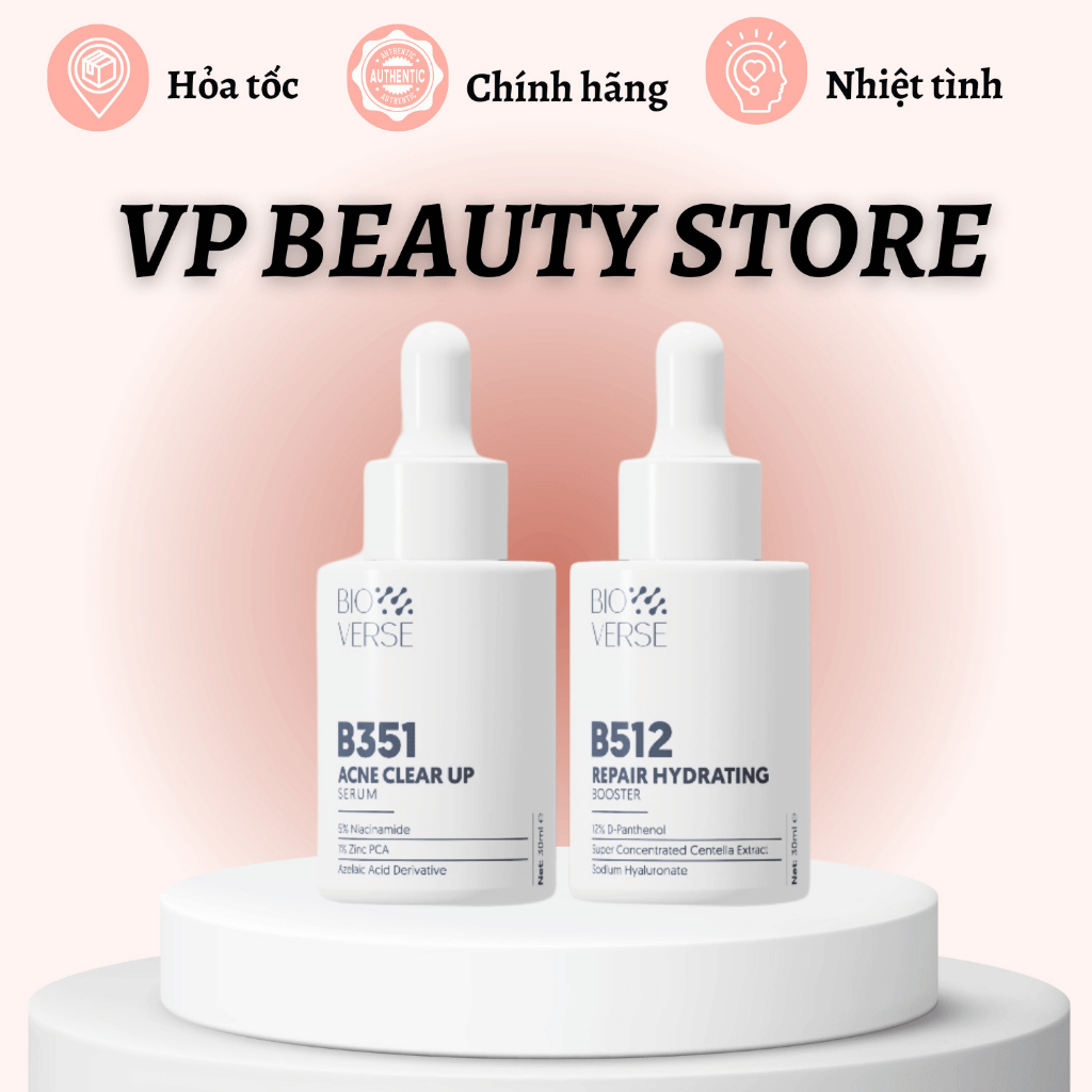 [Bioverse] - Tinh Chất B512 Repair Hydrating Booster Và Tinh chất B351 ...