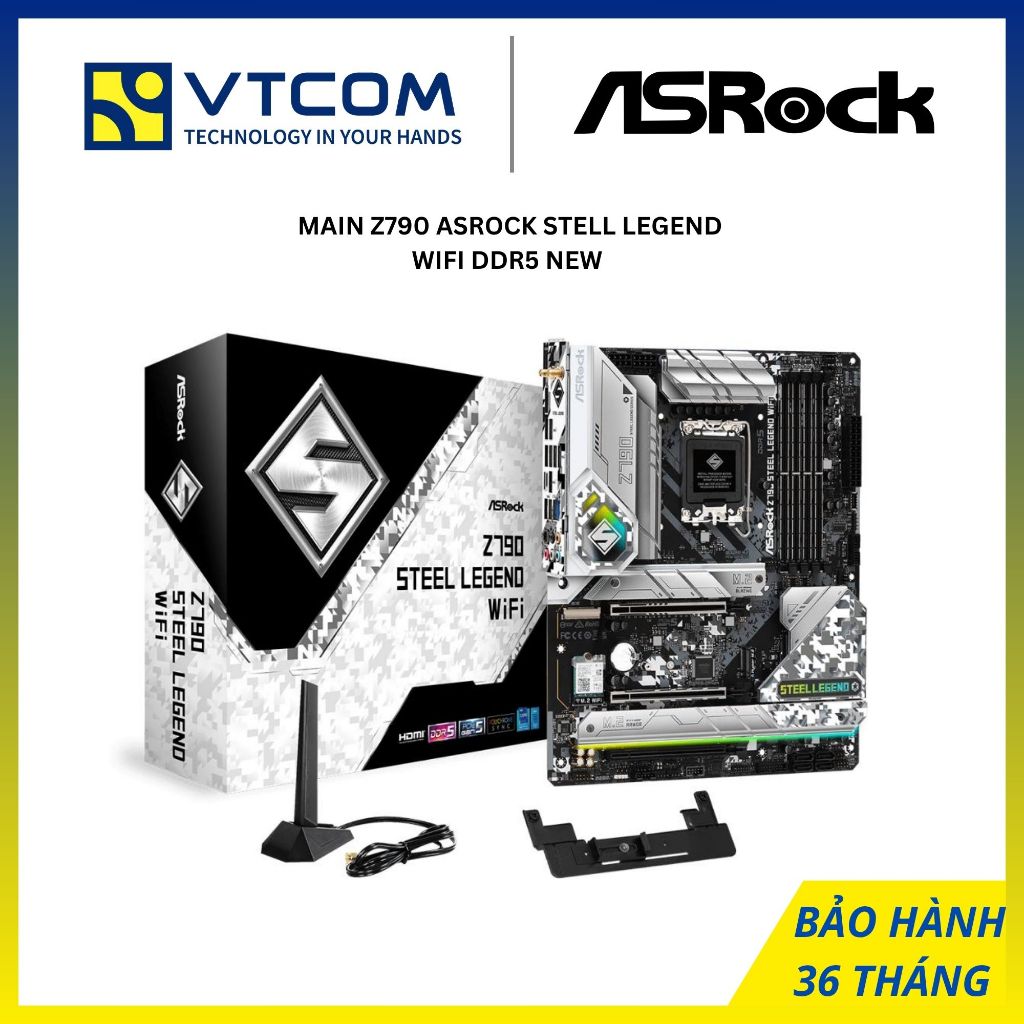 MAINBOARD Z790 ASROCK STELL LEGEND WIFI DDR5 NEW | Shopee Việt Nam