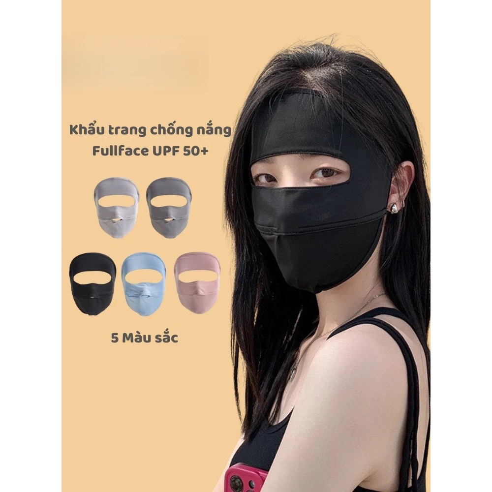 【MotoPlex】 Khẩu Trang Vải Chống Nắng Toàn Mặt Thoáng Khí Ngăn Tia UV ...