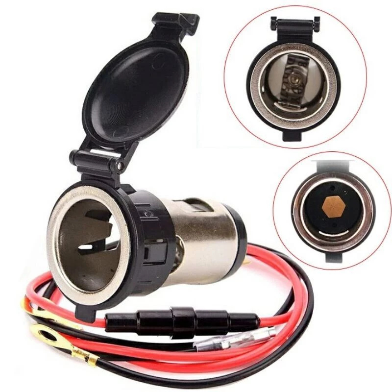 【MOTUS】Ổ Cắm Đầu Tẩu Sạc 12V Đuôi Cái Trên Ô Tô, Xe Máy | Shopee Việt Nam