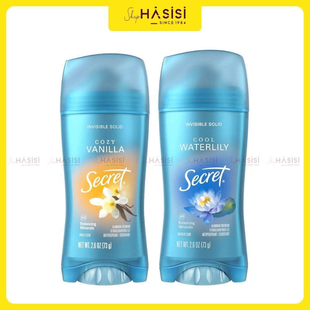 Lăn Khử Mùi SECRET - Aluminium/ Invisible Solid Deodorant 68g~76g | Shopee Việt Nam