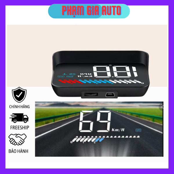 Bộ HUD Ô tô M7 OBD GPS Hiển Thị Tốc Độ Thông Tin Lên Trên Kính Lái Giá Rẻ | Shopee Việt Nam