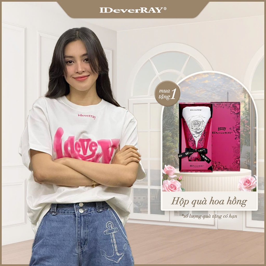 {HỘP HOA HỒNG} Áo thun unisex chính hãng IDeverRAY x Quang Hùng Masterd ...