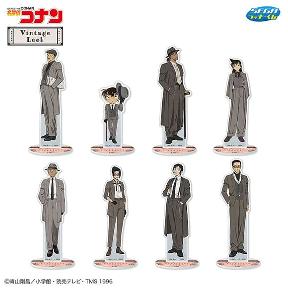 Bộ mô hình standee Conan Ran Kogoro Amuro Yui Kansuke Takkaki Amuro ...