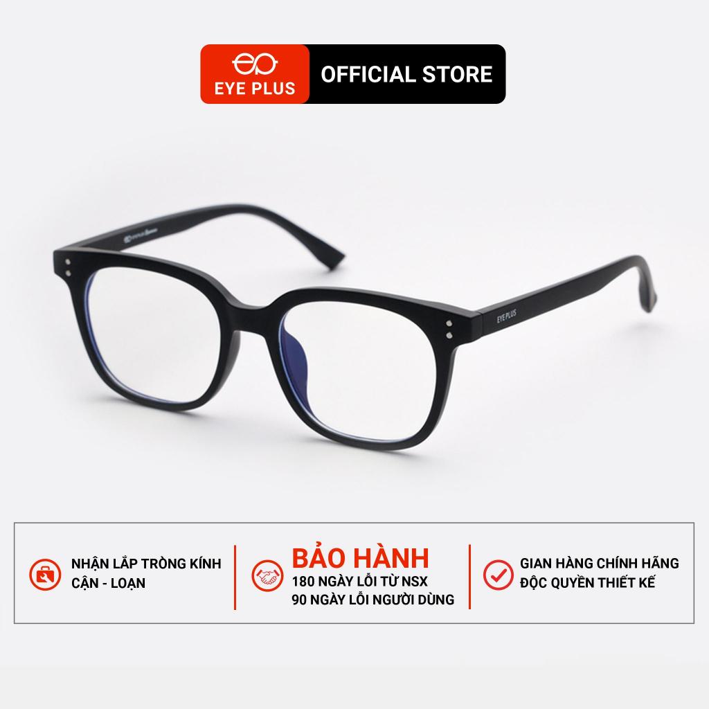 Kính Cận Đổi Màu Dáng GM Mắt Tròn 6 Màu Nam Nữ Eye Plus 2505 Gọng Kính Nhựa TR90 Thời Trang ...