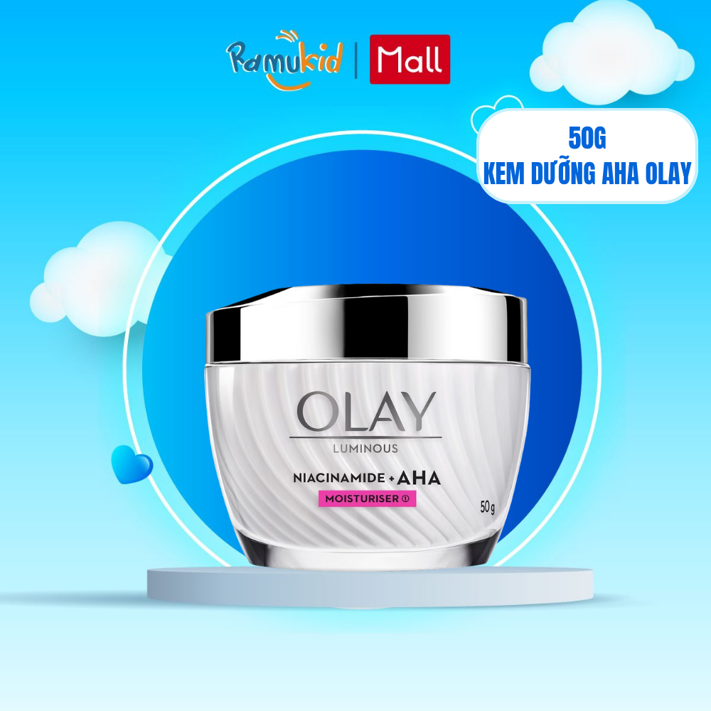 Kem Dưỡng Trắng Da AHA OLAY LUMINOUS NIACINAMIDE AHA Sáng Da, Mờ Thâm ...