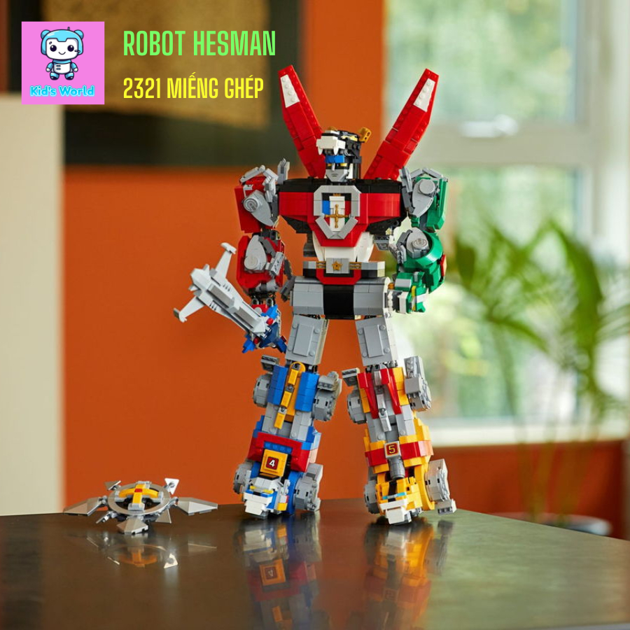 Robot dũng sĩ Hesman : mô hình nhân vật truyện tranh Hesman kích thước ...