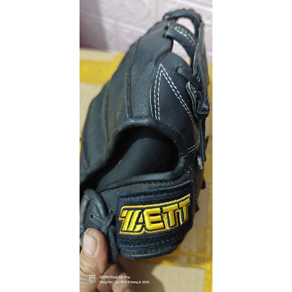 giăng tay bao tay bóng chày Zett Pro Status logo cũ xưa sưu tầm ...