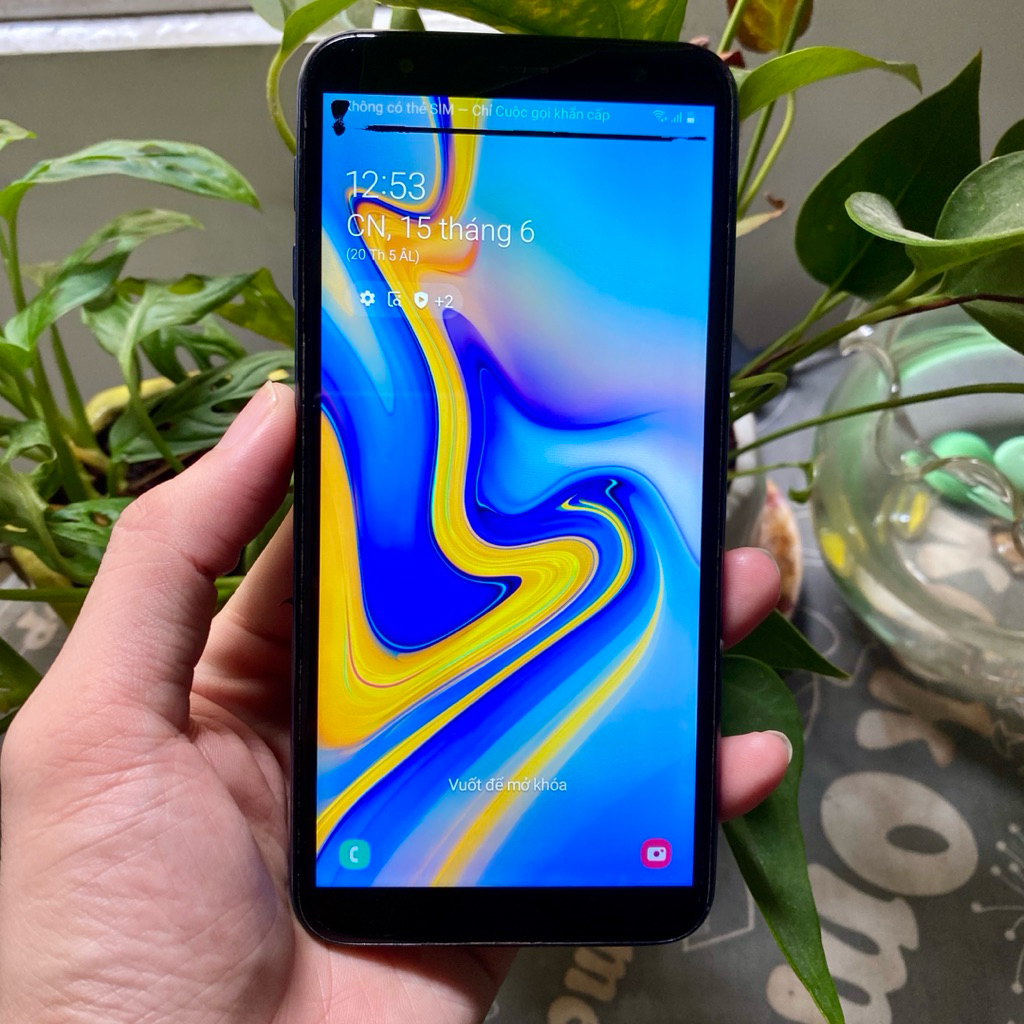 SAMSUNG J6 PLUS – ANDROID 10, 2 SIM 4G, CHIP SNAP 425, MÁY CŨ | Shopee ...
