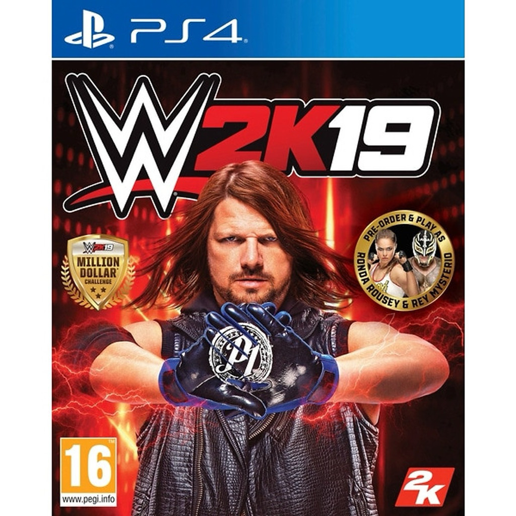 Đĩa Game PS4 : WWE 2K19 Likenew | Shopee Việt Nam