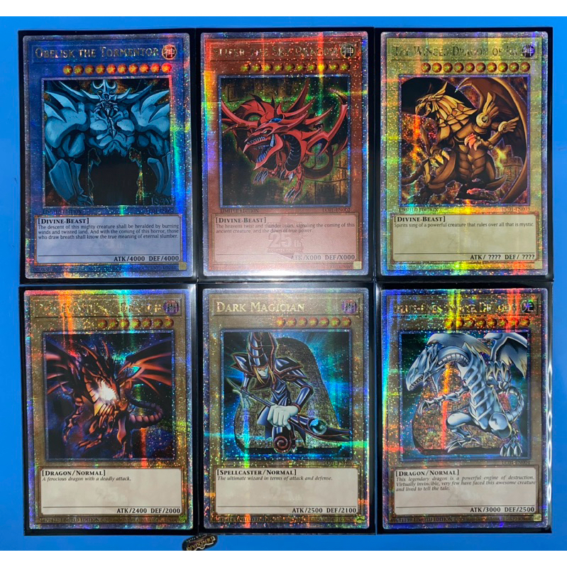 Set 6 Thẻ bài Osiris, Obelisk, Ra, BE, RE, DM - LC01-EN001,2,3,4,5,6 ...