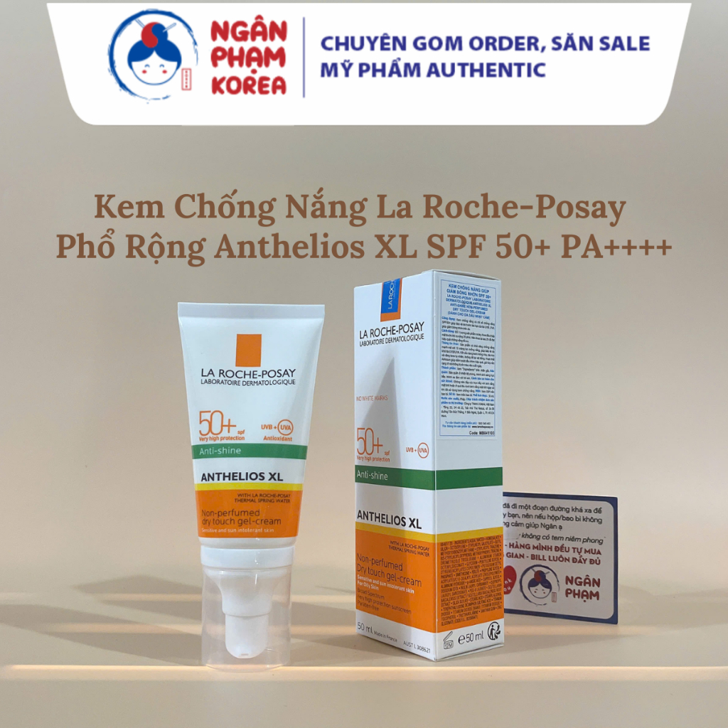 [Mẫu Mới Công Ty] Kem chống nắng La Roche-Posay XL 50ml l Nganphamkorea | Shopee Việt Nam