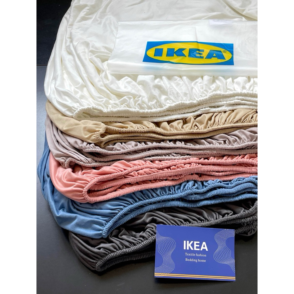 Ga thun lạnh ikea bo chun bọc đệm tối đa 25cm thoáng mát,co giãn ...