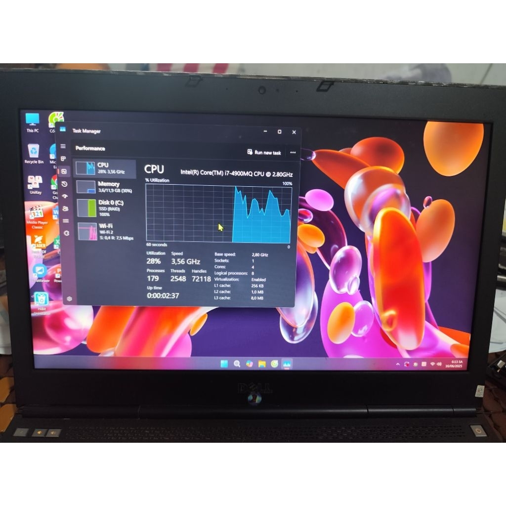 Dell Precision M4800 i7 4800mq, ram 16gb, vga m1000m | Shopee Việt Nam