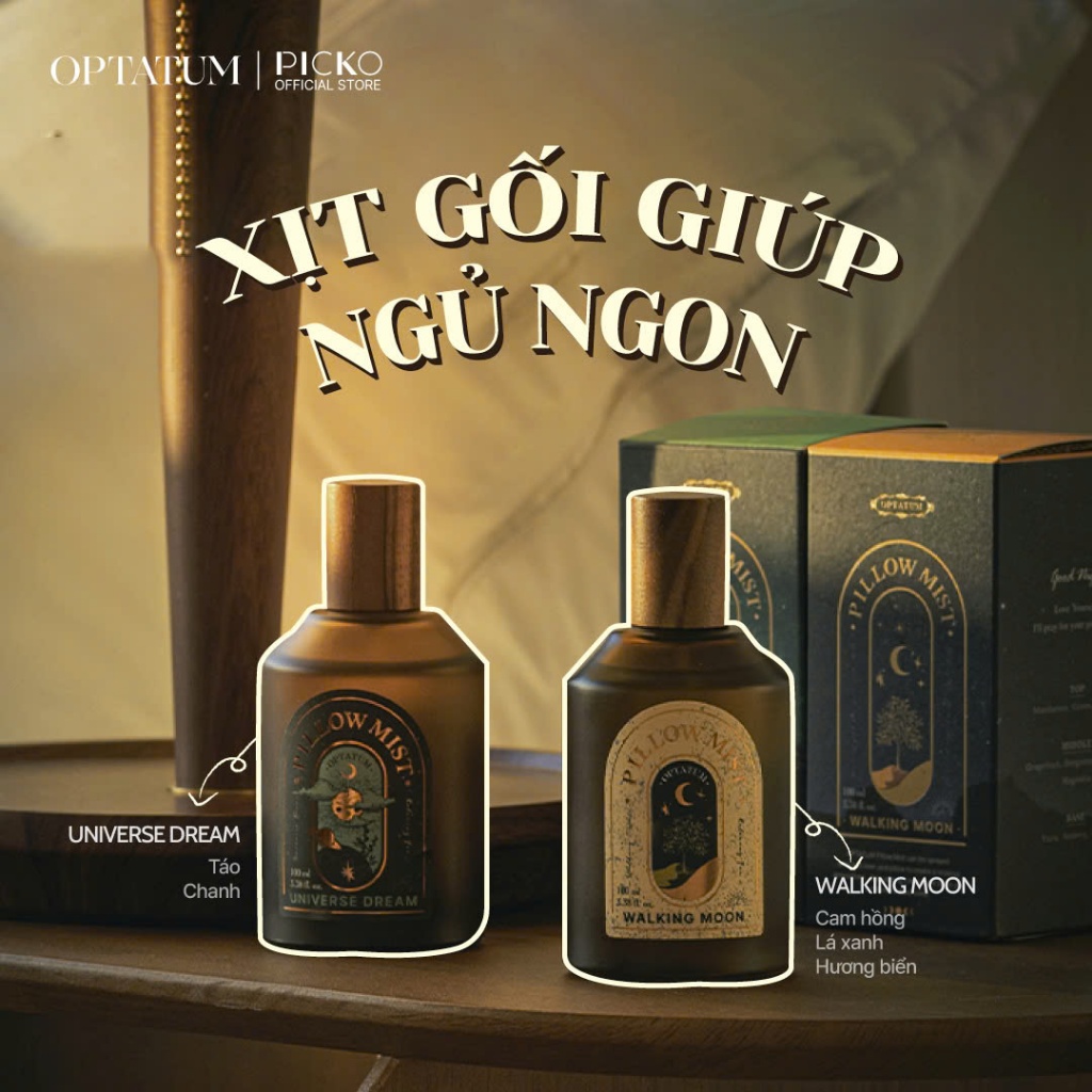 Xịt Thơm Gối Thư Giãn Giấc Ngủ Optatum Pillow Mist 100ML | Shopee Việt Nam