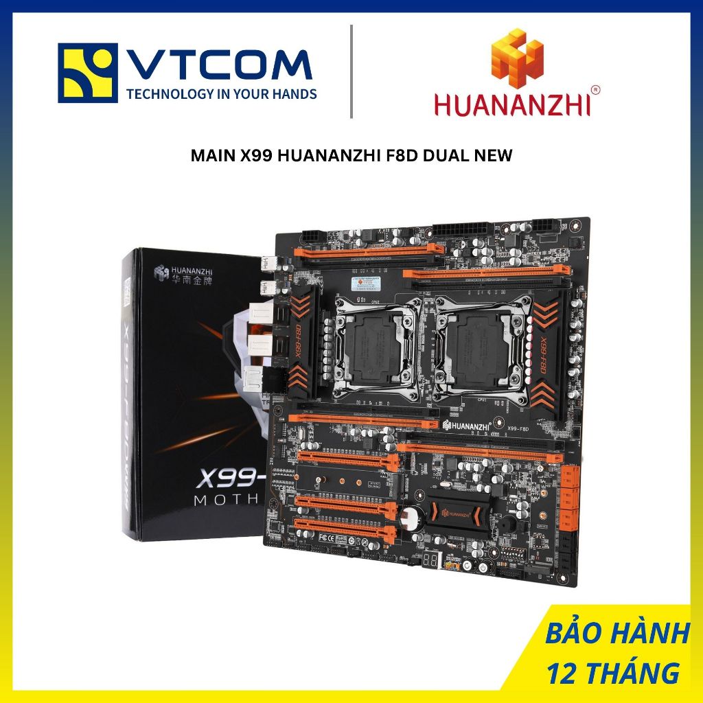 MAIN X99 HUANANZHI F8D DUAL CPU NEW BẢO HÀNH 12 THÁNG | Shopee Việt Nam