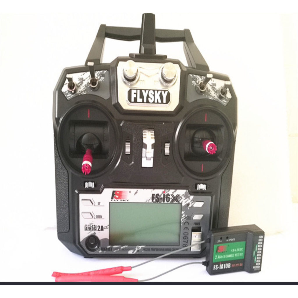 Tay điều khiển Flysky-i6X ( TX FS-i6X ) 2.4GHz + RX FS-iA6B | Shopee ...