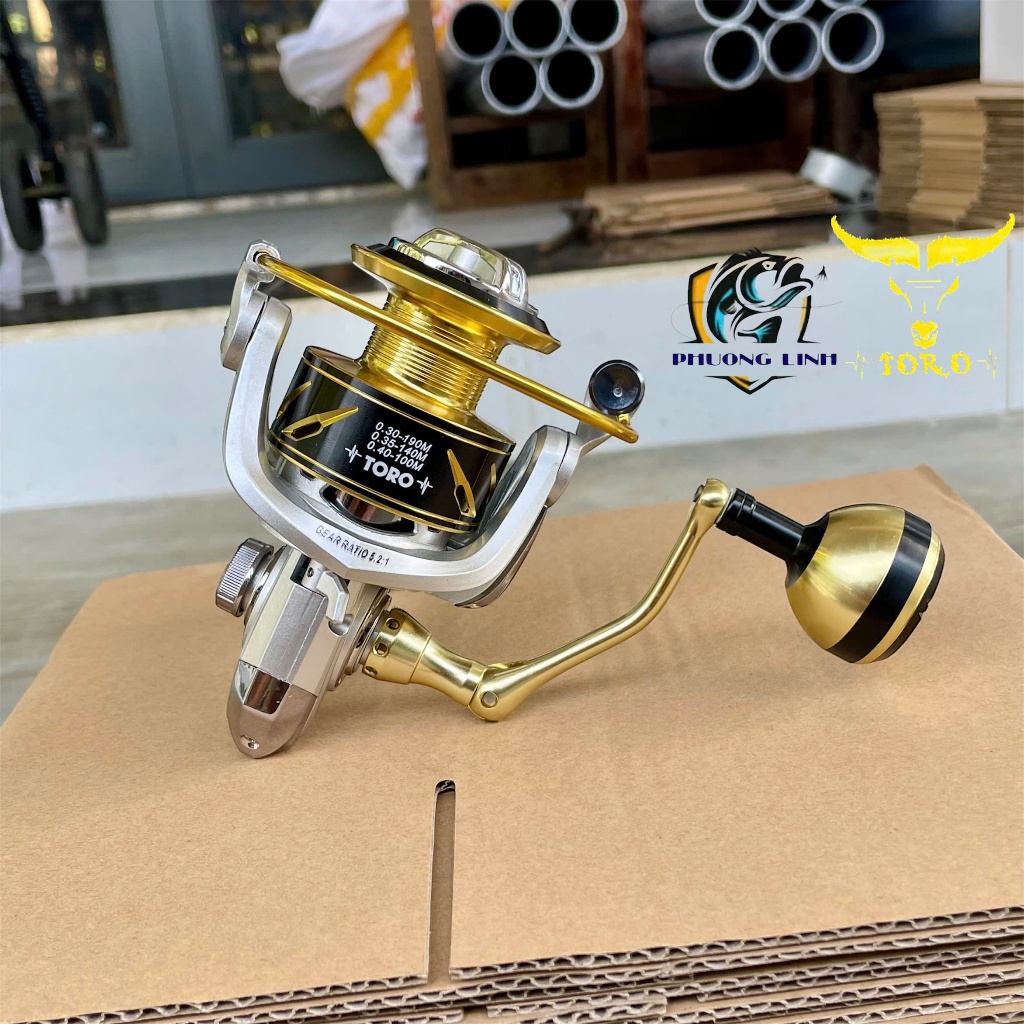 Máy Câu Cá Toro GH Chính Hãng - câu sông,câu hồ,câu lăng xê | Shopee ...