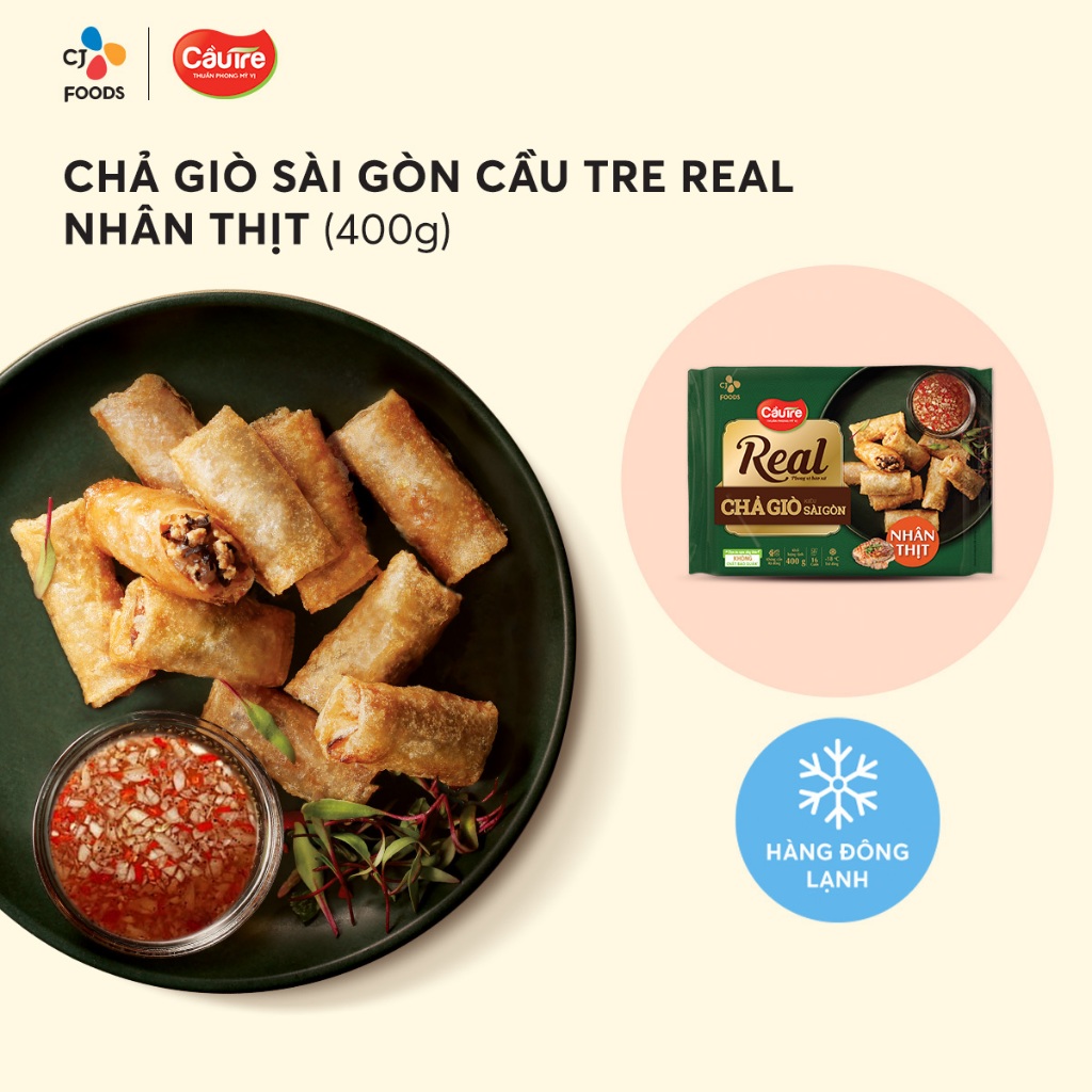 [Hỏa tốc HCM-HN] Chả giò Cầu Tre REAL - Chả giò nhân Thịt kiểu Sài Gòn ...