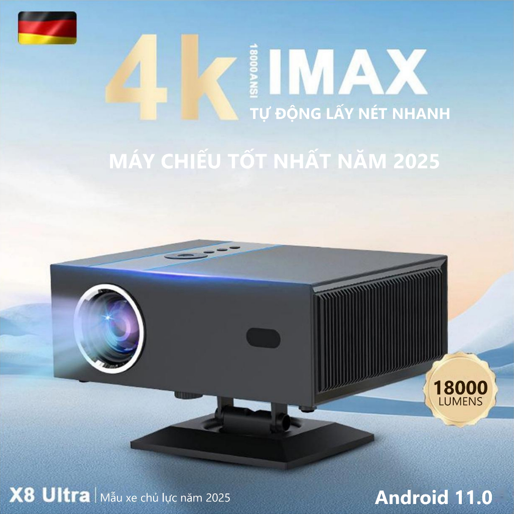 【Full HD 4K】X8 Tập trung tự động 1920P Android 11.0 Intelligen ...