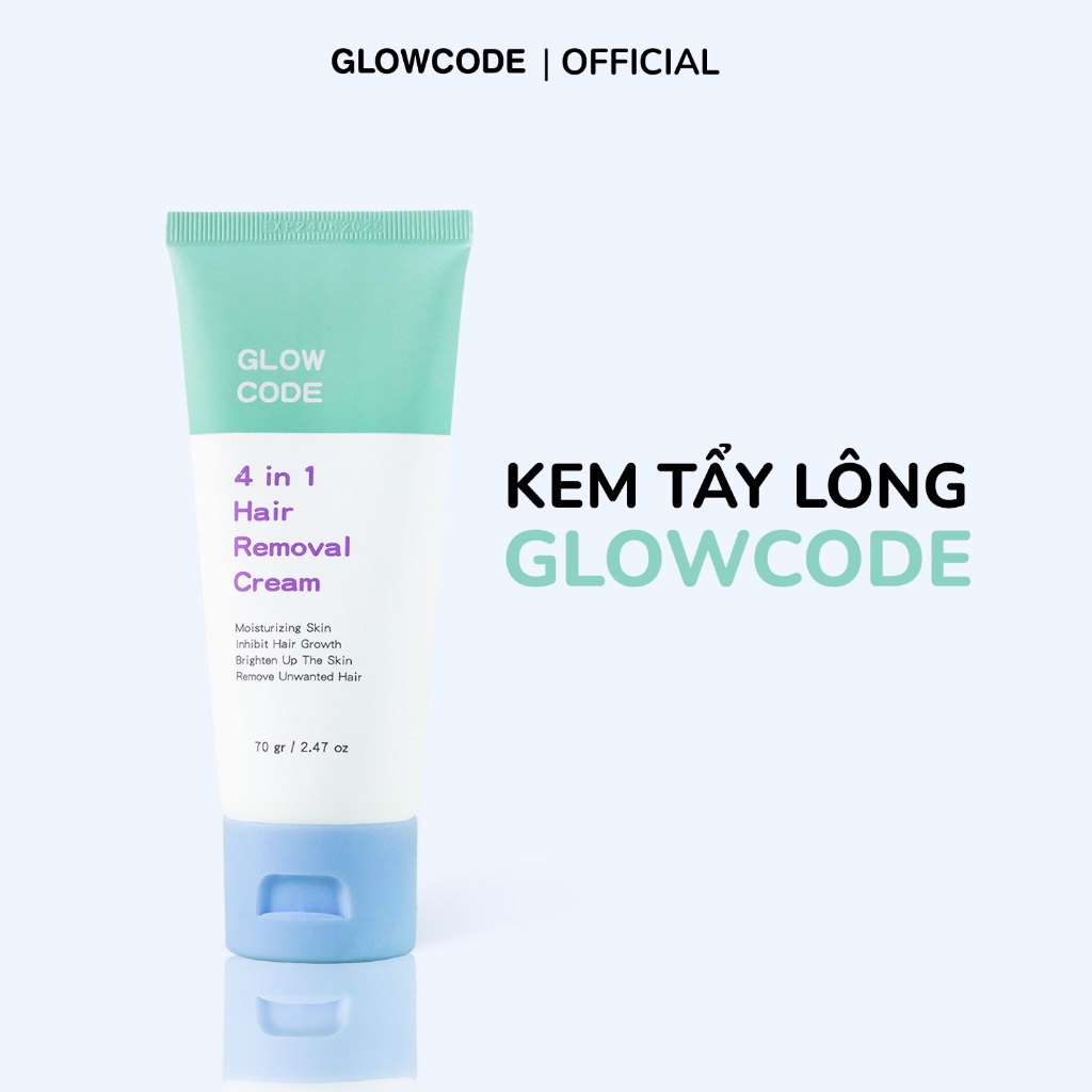 Kem tẩy lông Glowcode tẩy lông nách, tay, chân tẩy lông an toàn không ...