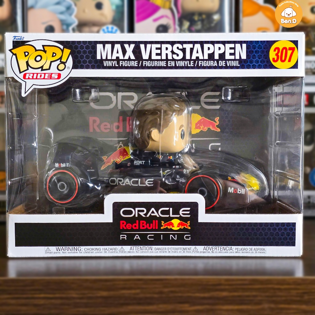 Mô hình Funko POP! Rides Super Deluxe: F1 Formula - Max Verstappen #307 ...