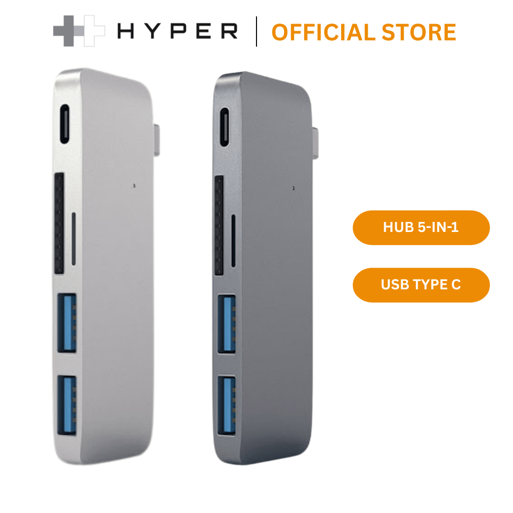 Hub chuyển đổi Hyper Drive 5-in-1 USB Type C hub cho Macbook, chính ...