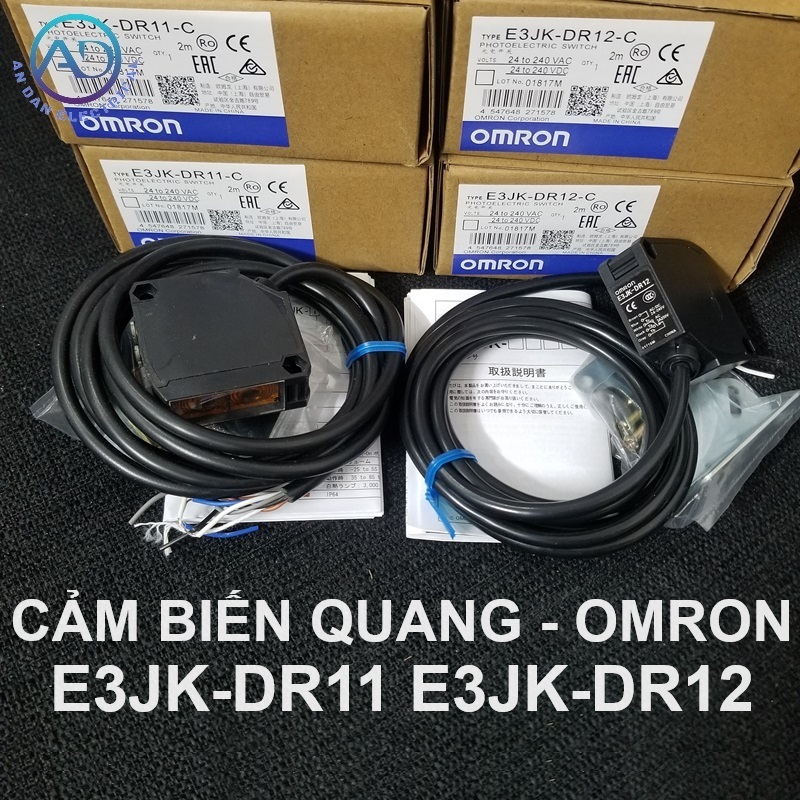 Cảm Biến Quang OMRON E3JK-DR11-C E3JK-DR12-C E3JK-R4M1 E3JK-R4M2 E3JK-DS30M1 90-220VAC or 12 ...
