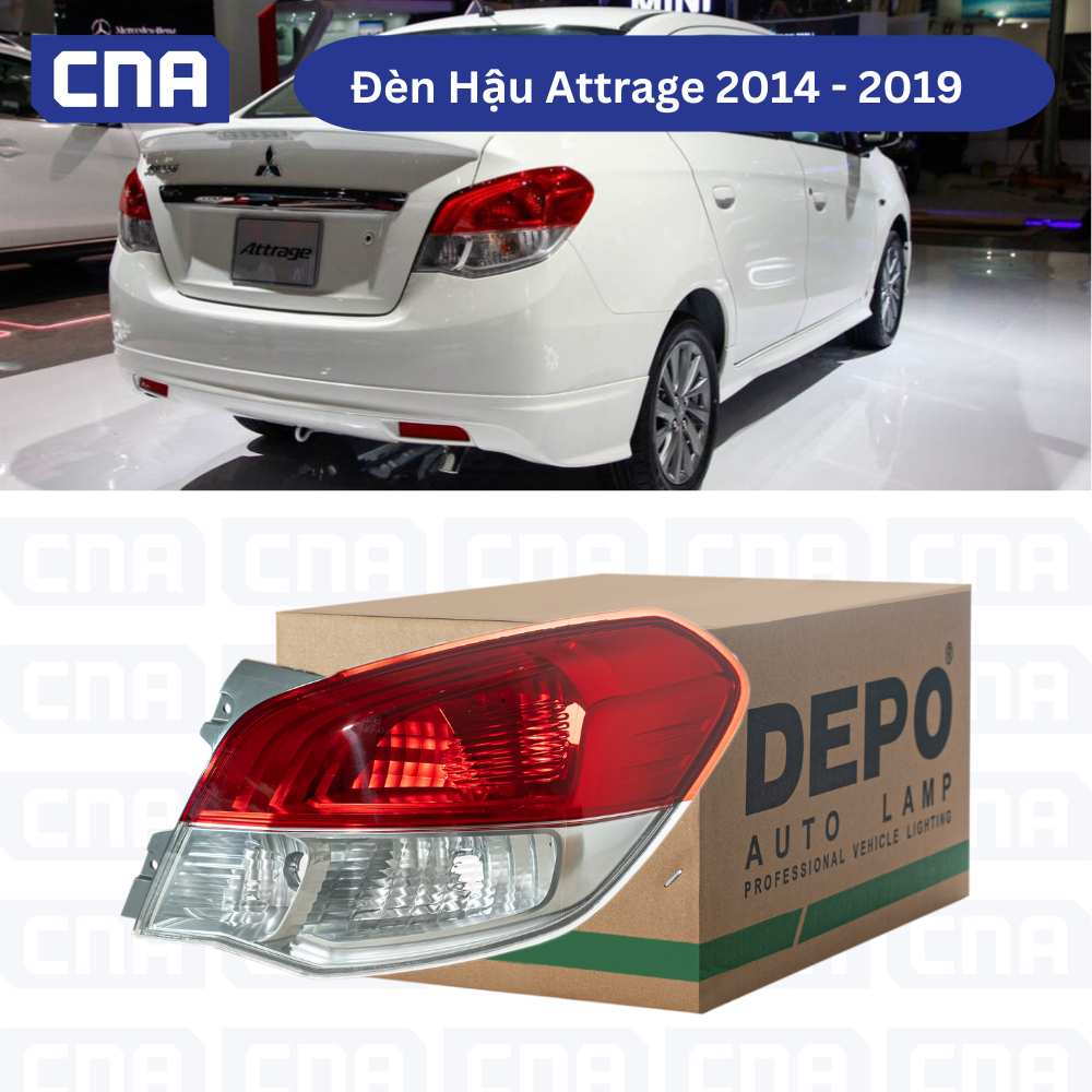 Đèn hậu / Đèn lái Attrage 2014 - 2019 DEPO Taiwan Chuẩn Zin Xe | Shopee ...