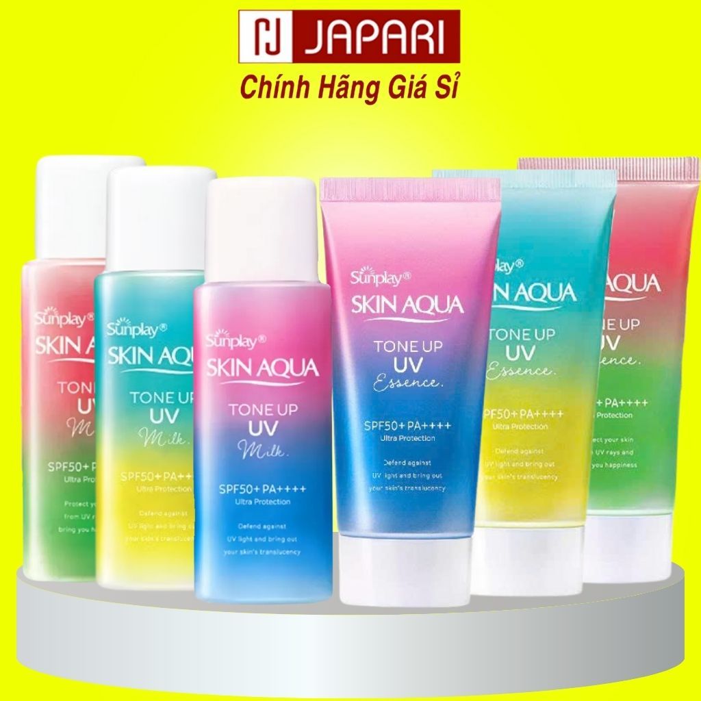 Kem Chống Nắng Skin Aqua Sunplay Tone Up Nhật Bản, Việt- KCN Kiềm Dầu ...