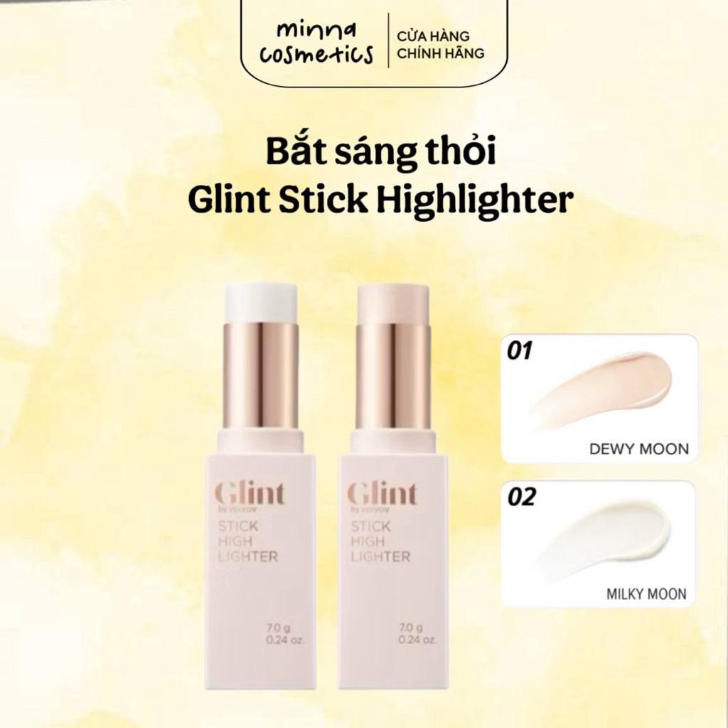 [Glint] Phấn Bắt Sáng Dạng Thỏi GLINT Stick Highlighter (7g) | Shopee Việt Nam
