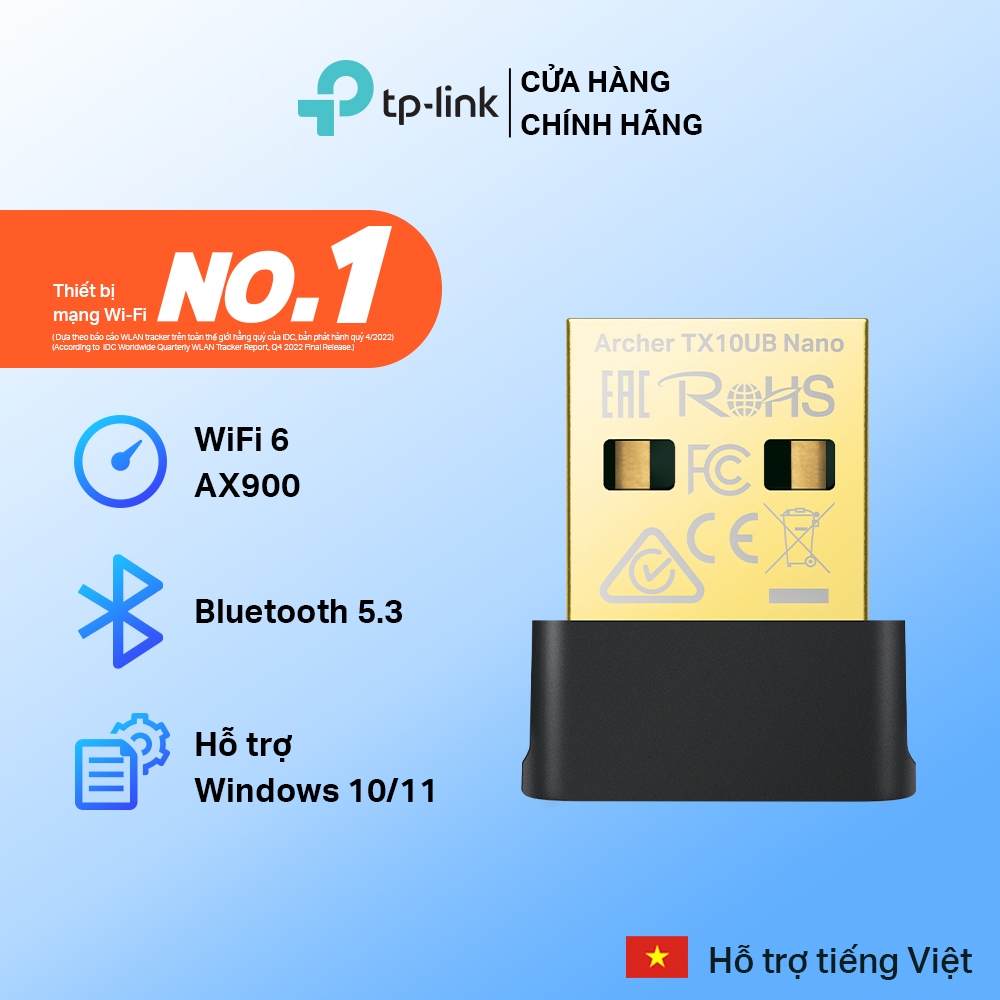 [Hỏa Tốc] USB Wi-Fi & Bluetooth Archer TX10UB Nano Chuẩn Wi-Fi 6 và ...