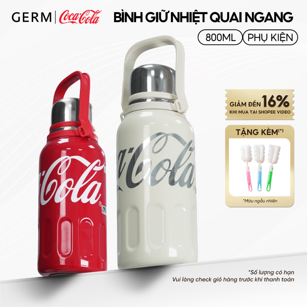 Bình Giữ Nhiệt GERM Coca-Cola Dung Tích Lớn 800ml/1200ml Inox 316 - GE-CK23AW-B35/GE-CK23AW-B36 ...