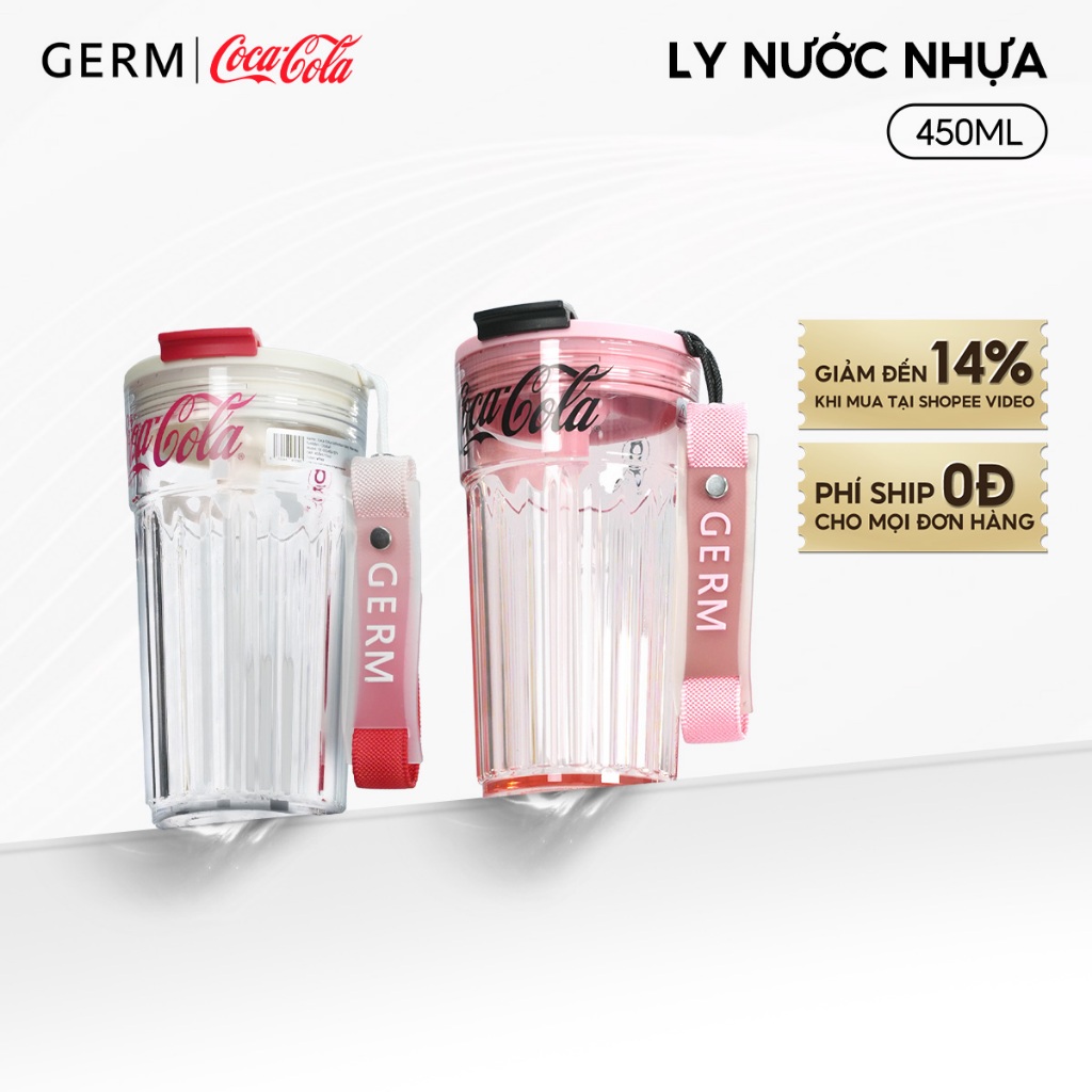 Ly Nhựa GERM Coca-Cola 450ml - Nhựa Tritan Chịu Nhiệt - Ly Nhựa Trong ...