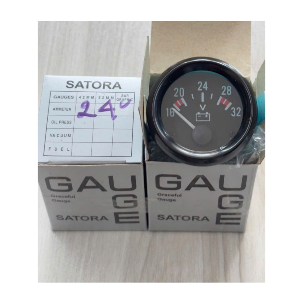 Đồng hồ đo Volt xe cơ giới SATORA chính hãng | Shopee Việt Nam