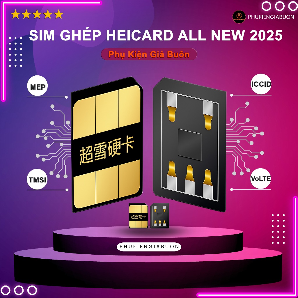 Sim Ghép Heicard Mới Nhất All New 2025 Bản Cứng Fix Full Cho Máy CNC 2 ...