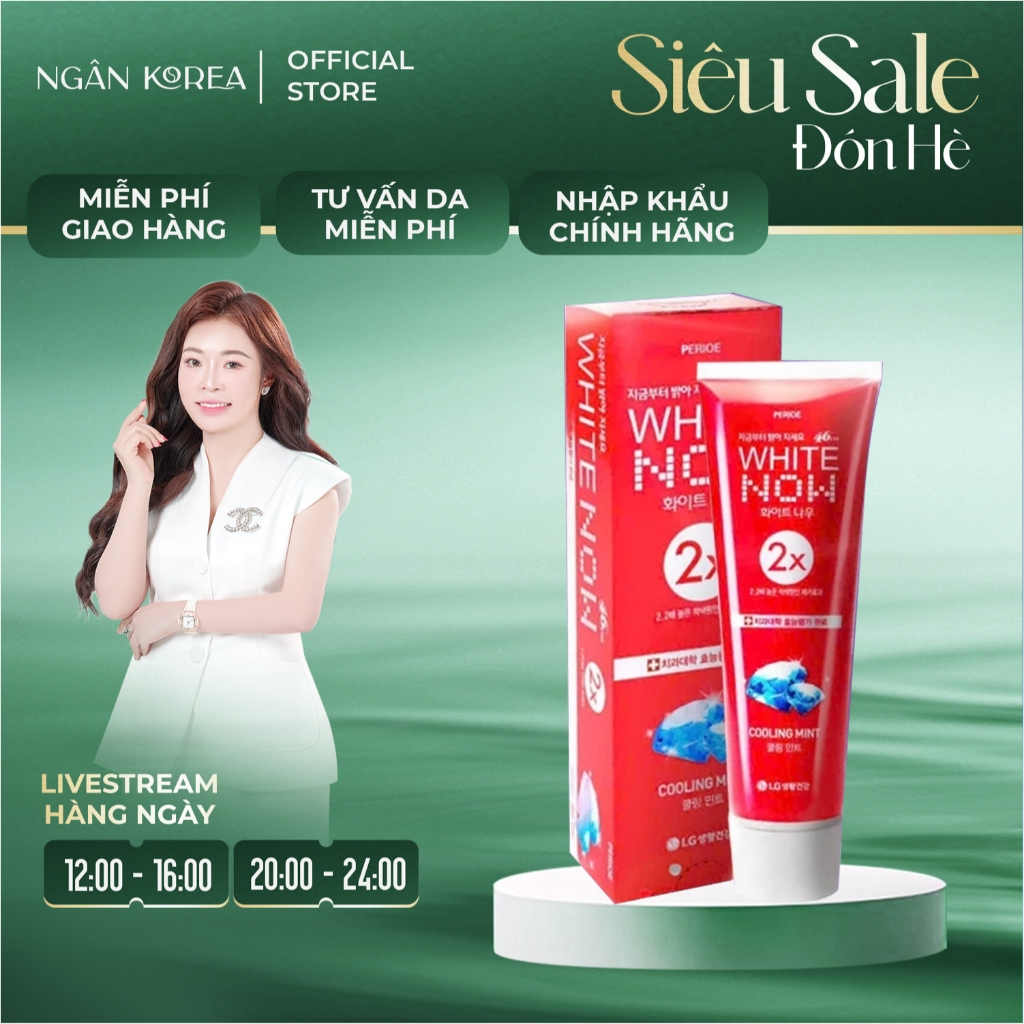 Kem đánh răng white Now | Shopee Việt Nam