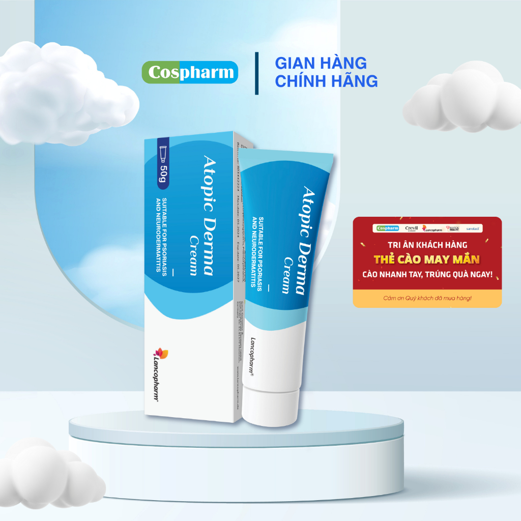 Kem Thoa Vảy Nến, Á Sừng, Viêm Da CREVIL - Lancopharm Atopic Derma ...