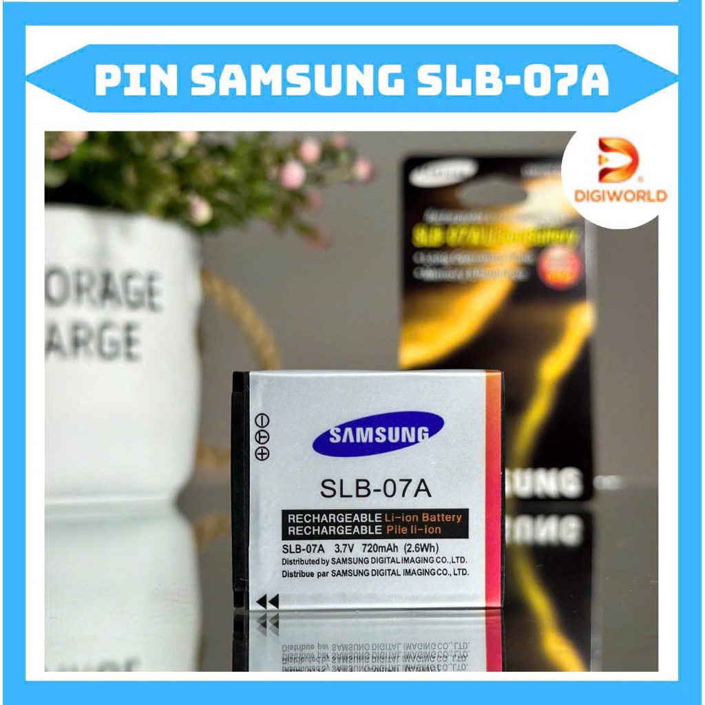 Pin Samsung SLB-07A dành cho máy ảnh Samsung ST45 ST50 ST500 ST550 ...