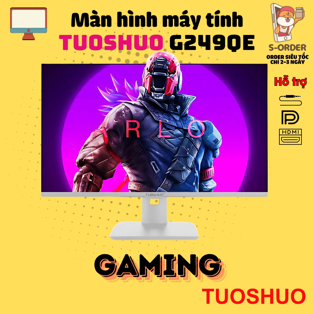 Màn Hình Gaming TuoShuo G249QE 24 inch Fast IPS 2K170Hz sRGB 99% HDR400 ...
