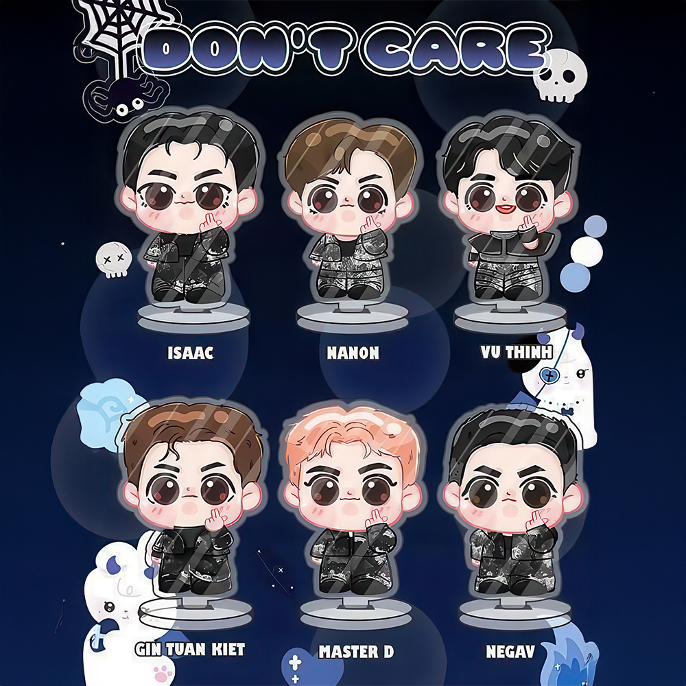 Mô hình standee 3-5CM chibi mini ATSH Anh trai say hi Don't Care ...